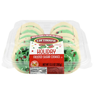 Green Frosted Holiday Sugar Cookies - 13.5 OZ - Jewel-Osco