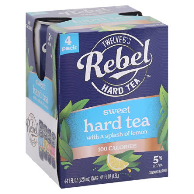 Rebel Sweet Hard Tea Can - 4-11 Fl. Oz. - Safeway