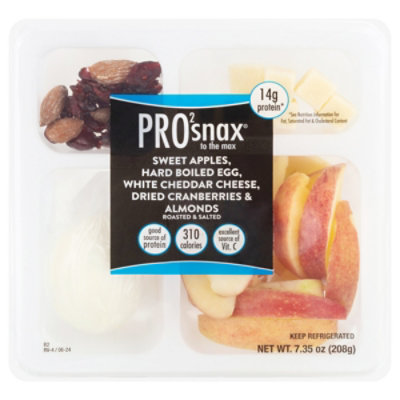 Pro2snax Apple Egg Cheese Cranberry & Almonds - 7.35 OZ - Albertsons