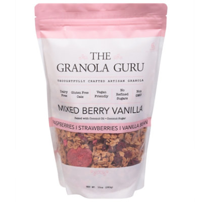 The Granola Guru Mixed Berry Vanilla - 10 OZ - safeway