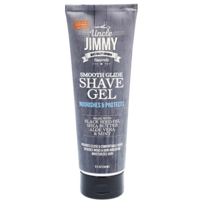 Uncle Jimmy Shave Gel - 8 OZ - jewelosco