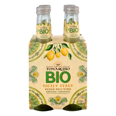 Tomarchio Organic Limonata Glass - 4-9.3FZ - safeway