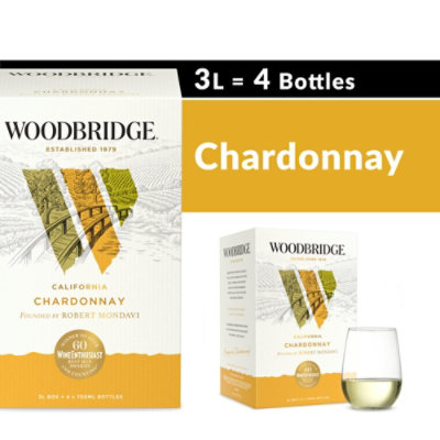Woodbridge Chardonnay White Wine Box - 3 Liter - Safeway
