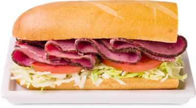 Beef Pastrami Sub Sandwich Kosher - EA - jewelosco