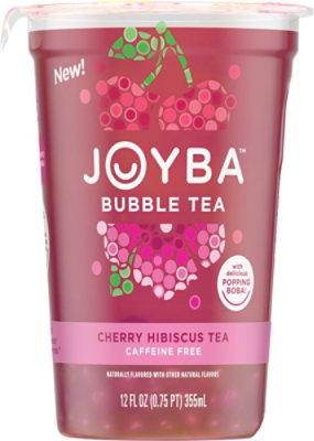 Joyba Cherry Flavored Hibiscus Bubble Tea - 12 Fl. Oz. - ACME Markets