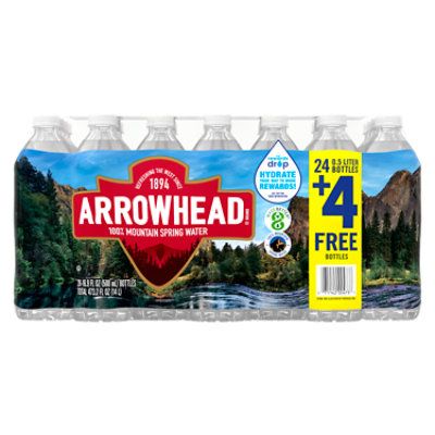 Arrowhead Spring Water - 28-16.9FZ - safeway