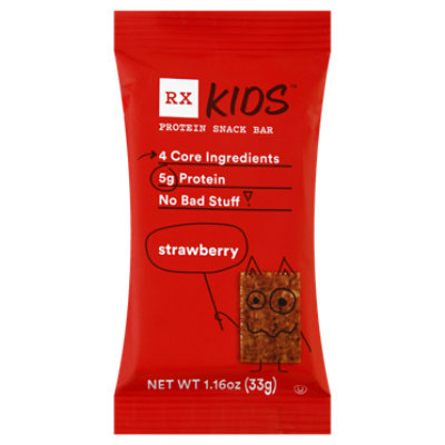 RX Kids Strawberry Protein Snack Bar - Each - Haggen