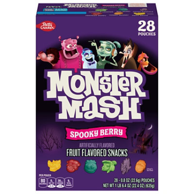 Bc Monster Mash Fruit Snacks 28ct - 22.4 OZ - vons