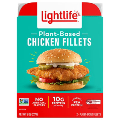 Lightlife Plant Based Chicken Filet - 8 Oz - albertsons