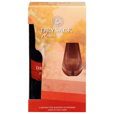 Williams & Humbert Dry Sack Medium Sherry W/engrvd Sherry Glass Btl ...