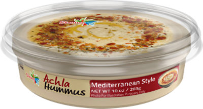 Strauss Achla Mediterranean Style Hummus - 10 OZ - jewelosco