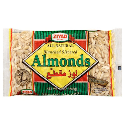 Blanched Slivered Almonds - 12 OZ - jewelosco