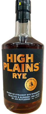 High Plains Rye Whiskey - 750 ML - vons