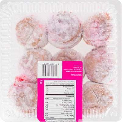 Ct Bakery-mini Raspberry Filled Donuts Yeast Raised Donuts With ...