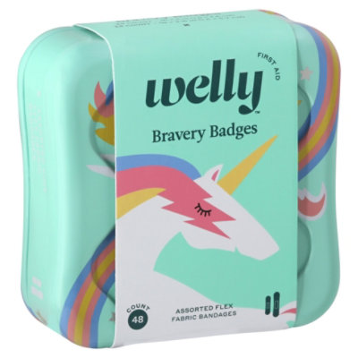 Welly Rainbow Band Aid - 48 - Online Groceries | Albertsons