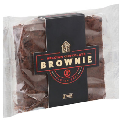 Gluten Free Belgian Chocolate Brownie 2/2.65 Oz - 5.3 Oz - safeway