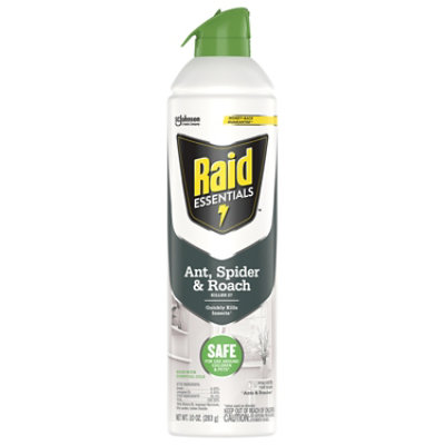 Raid Essentials Ant Spider And Roach Killer Insecticide Aerosol Spray ...