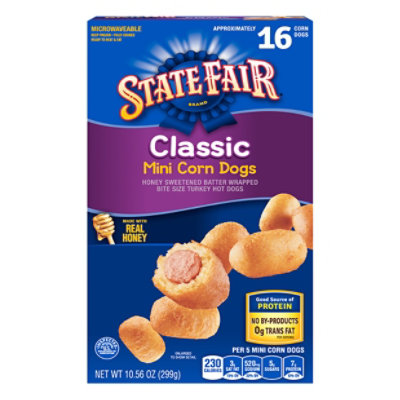 State Fair Corn Dogs Meat Mini - Online Groceries | Safeway
