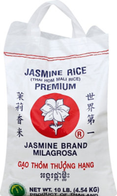 Jasmine Rice Premium - 10 LB - Safeway