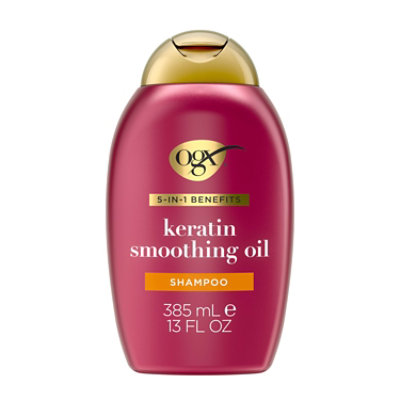 OGX Strengthening and Smooth Extra Strength Keratin Oil Shampoo 13 Fl. Oz. shaws