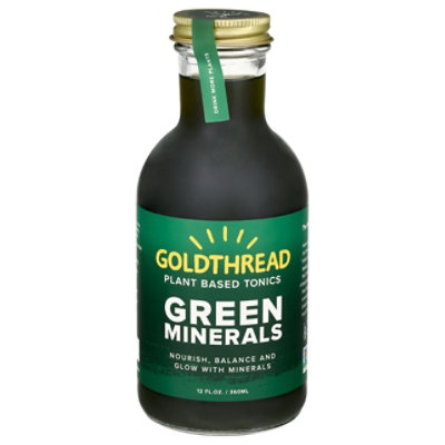 Goldthread Green Minerals Plant Based Tonic - 12 Fl. Oz. - balduccis