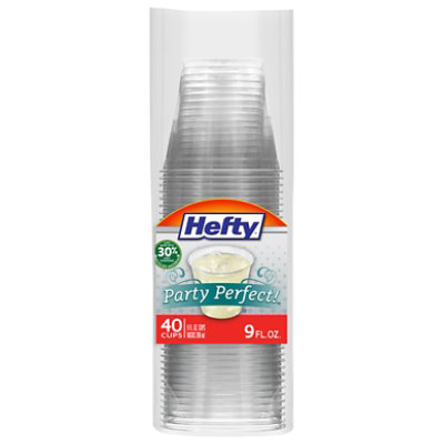 Hefty Tableware Clear Cup 9 Oz - Online Groceries | Safeway