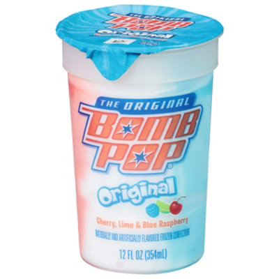 Bomb Pop Original Frozen Popsicle Cup - 12 Fl. Oz. - Vons