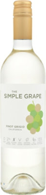Simple Grape Pinot Grigio Wine - 750 Ml - Safeway