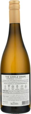 Simple Grape Chardonnay Wine - 750 ML - Safeway