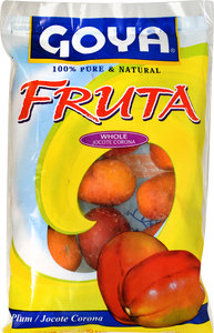 Goya Fruta 100 % Pure & Natural Whole Plum - 14 OZ - vons