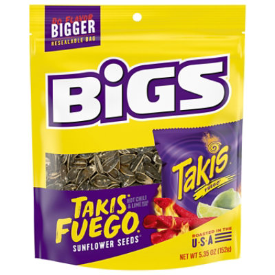 Bigs Seeds Sunflower Takis Fue - Online Groceries | Safeway