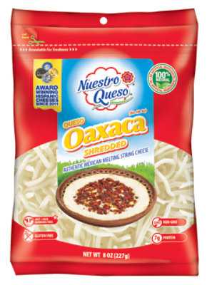 Nq Oaxaca Cheese Shredded - 8 OZ - jewelosco