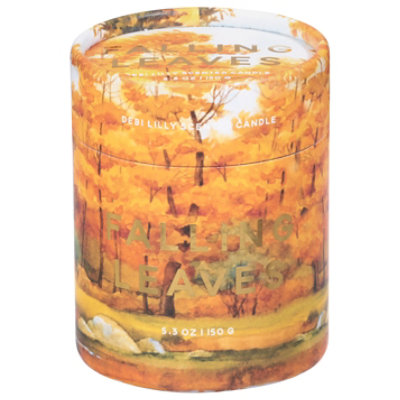 Debi Lilly Falling Leaves Boxed Candle - EA - safeway