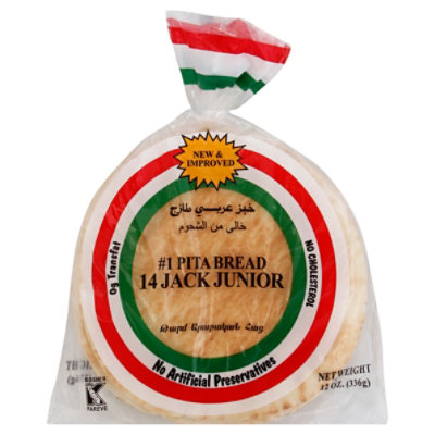 The Boujee Baker Original Pita Bread White - 6 CT - albertsons