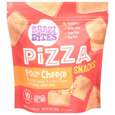 Brazi Bites Pizza Bites Four Cheese - 10 OZ - Safeway