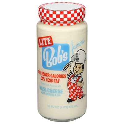 Bobs Big Boy Dressing Lite Bleu Cheese - 16 FZ - Safeway