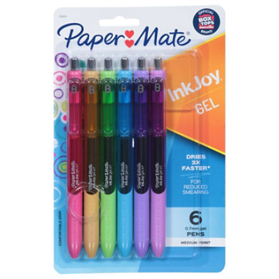 Papermate Inkjoy Pastel Pen - 6 Count - albertsons