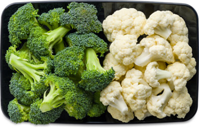 Broccoli & Cauliflower Organic - EA - safeway