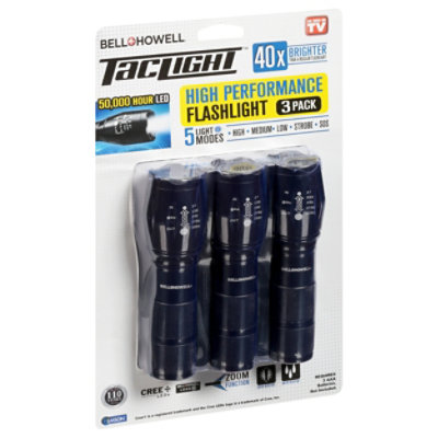 Emson Bell And Howell Taclight 3pk EA randalls