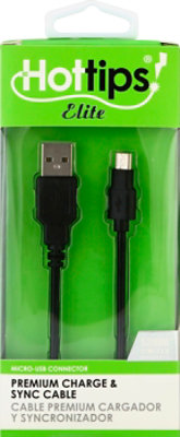 Hottips Usb Cable 4 Micro Elite - EA - kingsfoodmarkets
