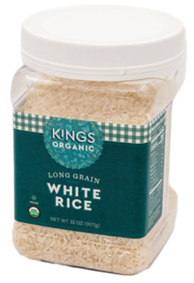 King's Organic White Rice - 32 Oz - Albertsons