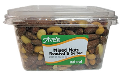 Ava Mixed Nuts Deluxe Rs Family Tub - 18 OZ - balduccis