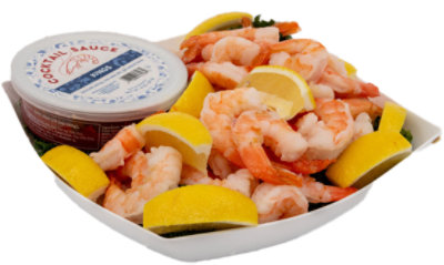 Cooked Shrimp Platter 26-30 Ct 50 Pc Lb - EA - kingsfoodmarkets