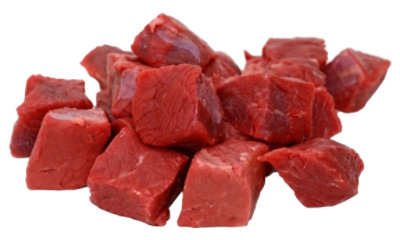 Certified Angus Beef Prime Round Cubes - 1 Lb - kingsfoodmarkets
