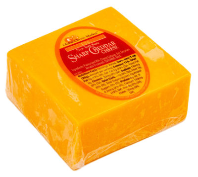 Ny Sharp Cheddar Cheese Block - kingsfoodmarkets