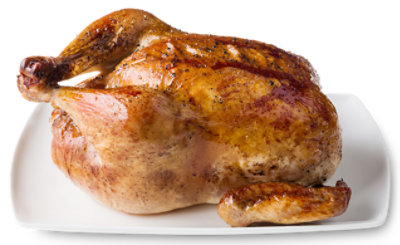 Deli Large Antibiotic Free Rotisserie Chicken Hot - Each (Available After 10 AM) - kingsfoodmarkets