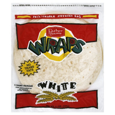 Father Sam's 10 Inch Flour Tortilla - 17.5 Oz - kingsfoodmarkets