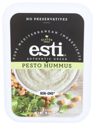 Esti Hummus Pesto - 10 OZ - safeway