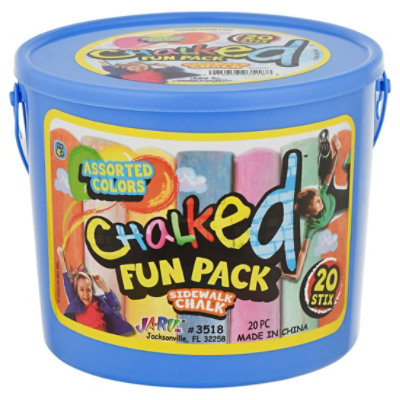 Chalk Fun Pack 20 Pccket - 1 EA - vons