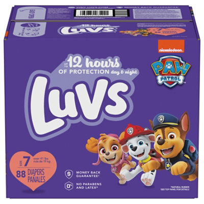 Luvs Baby Diapers Size 7 - 88 Count - Albertsons